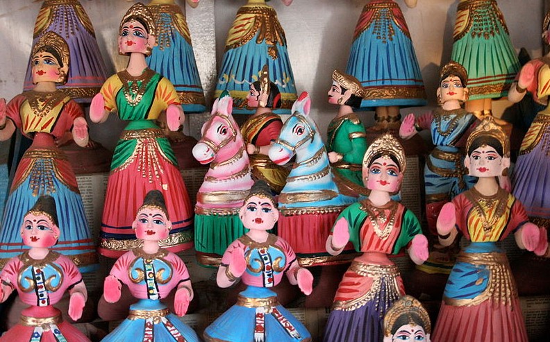 AOC indiennes : les poupées de Thanjavur